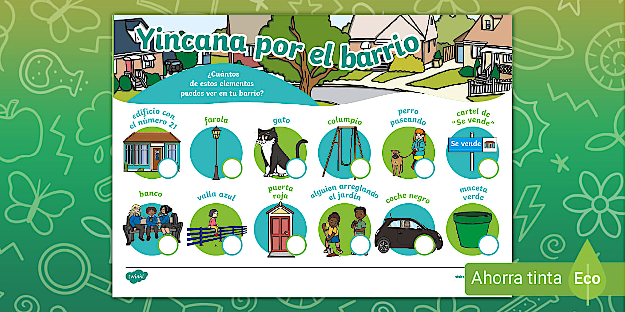 Actividad: Yincana por el barrio
