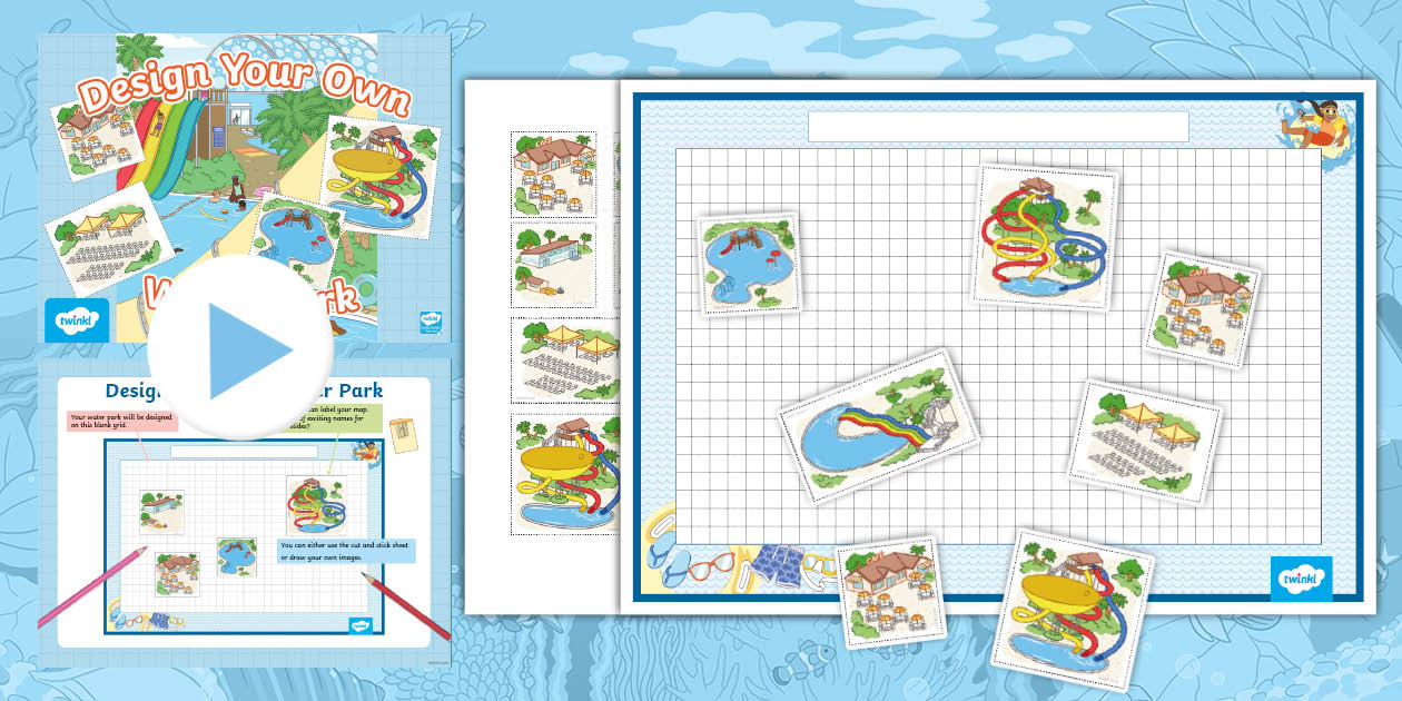 Design Your Own Water Pack Lower KS2 Activity Pack - Twinkl