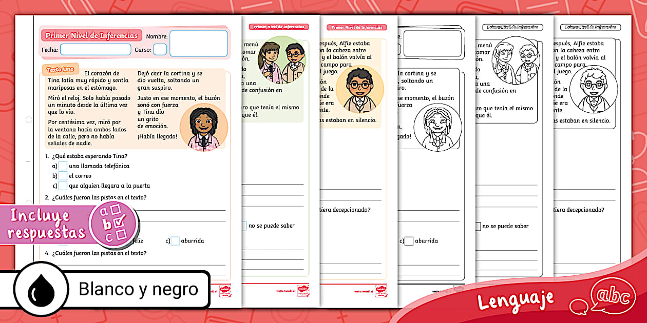 Guía | Inferencias | Educación | Básica - Twinkl