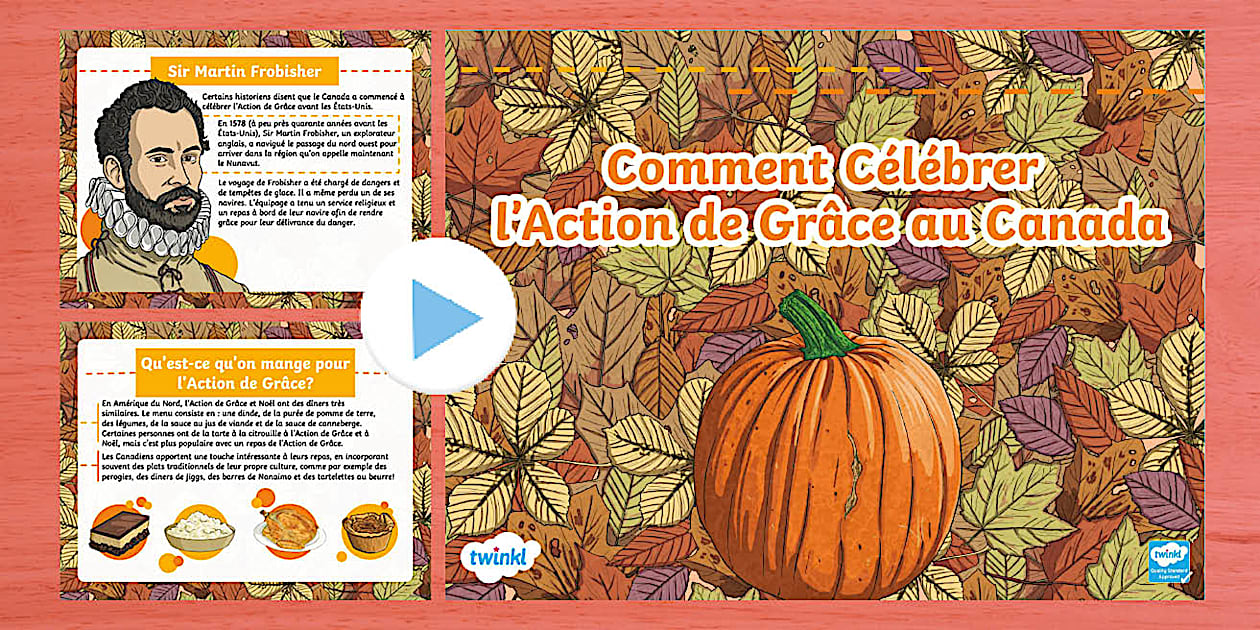French Canadian Thanksgiving PowerPoint