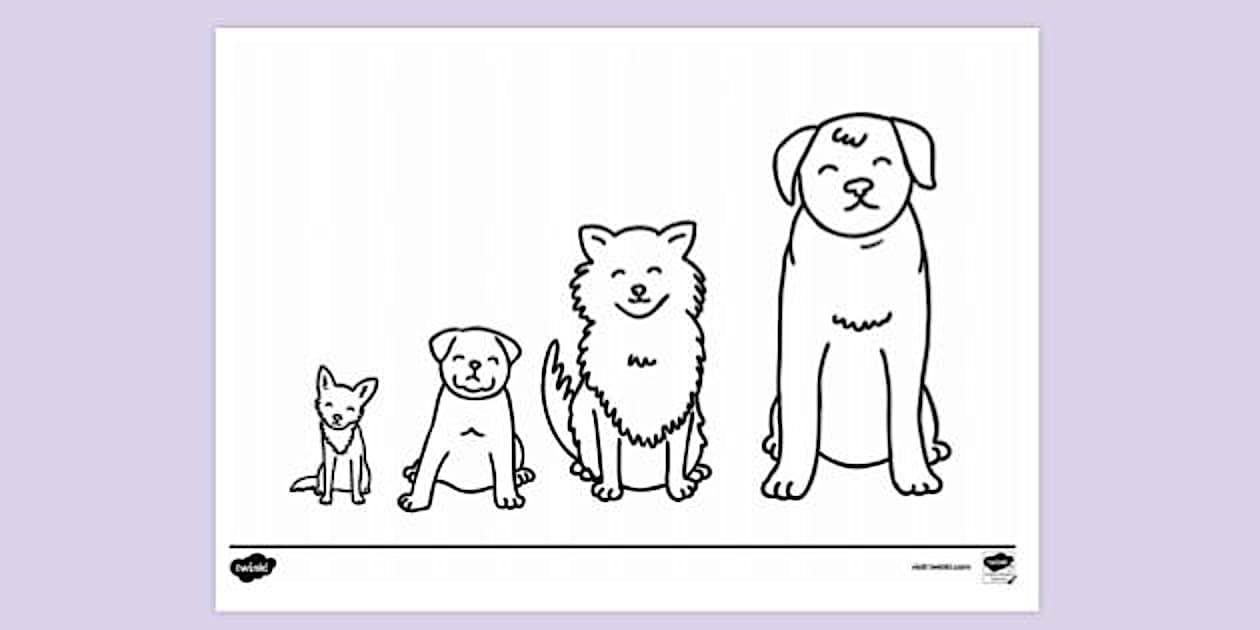 The Dogs Colouring | Colouring Sheets (Teacher-Made)