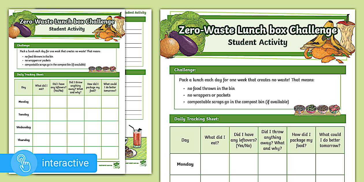 Zero-Waste Lunch Box Challenge