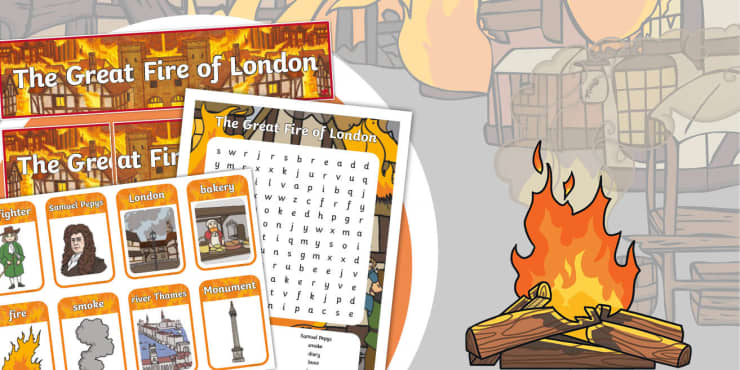 The Great Fire of London - Teaching Event - Twinkl Resource