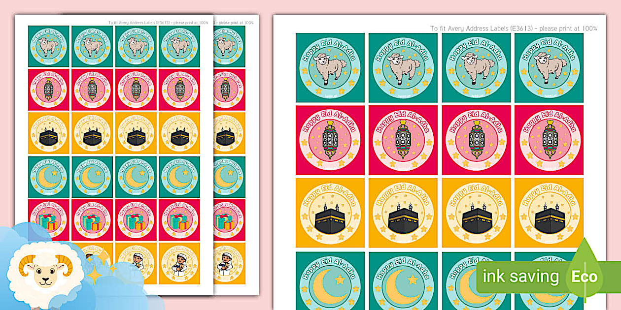 Eid Al-Adha Stickers (teacher made) - Twinkl