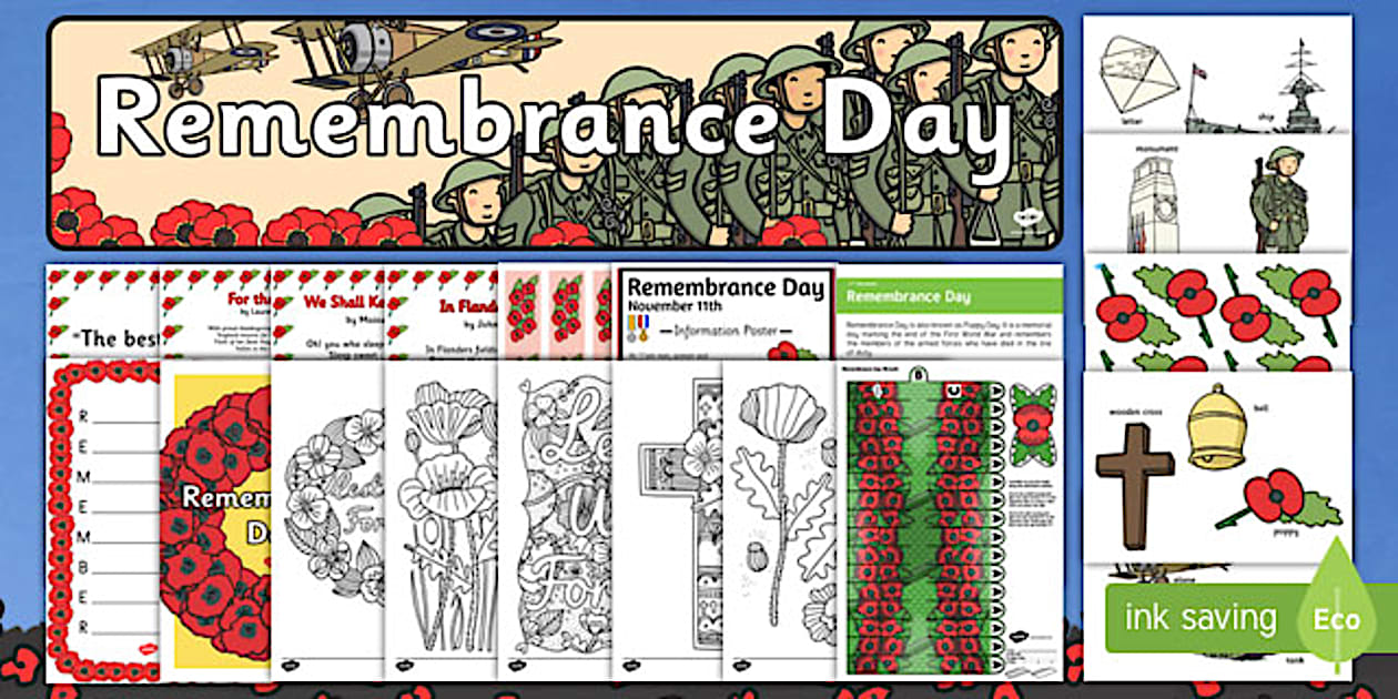 Remembrance Day Resource Pack (Teacher-Made) - Twinkl