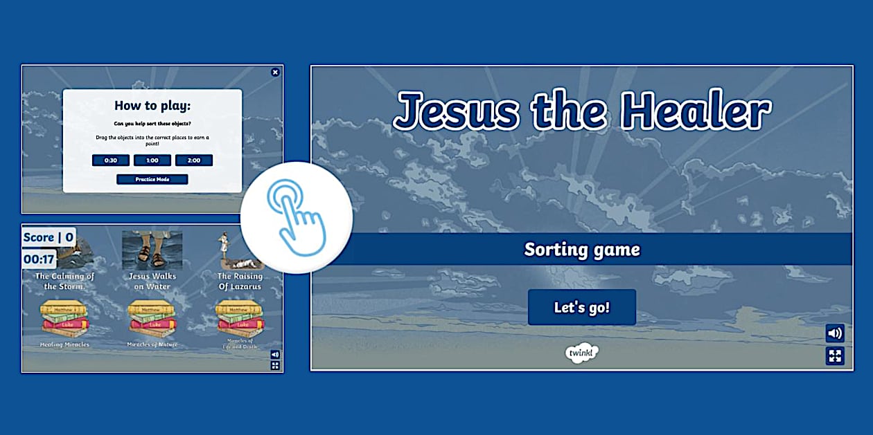 Jesus the Healer: Year 5: Interactive Sorting Activity