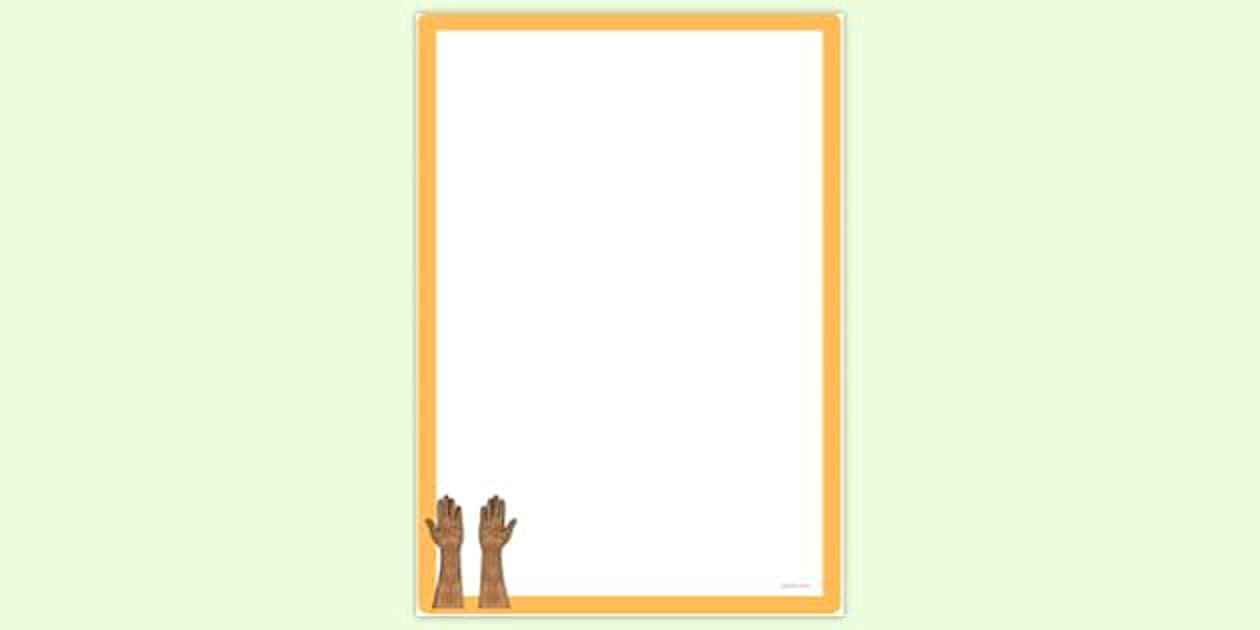 Mehndi Page Border | Page Borders | Twinkl Resources