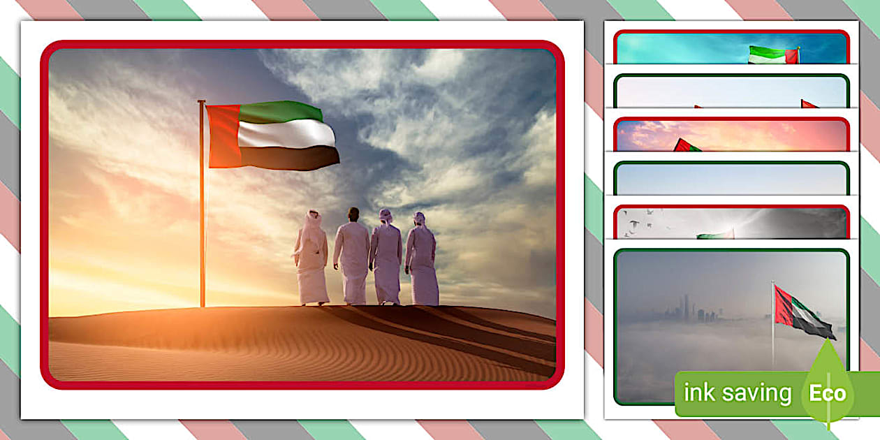 UAE Flag Photo Display Pack