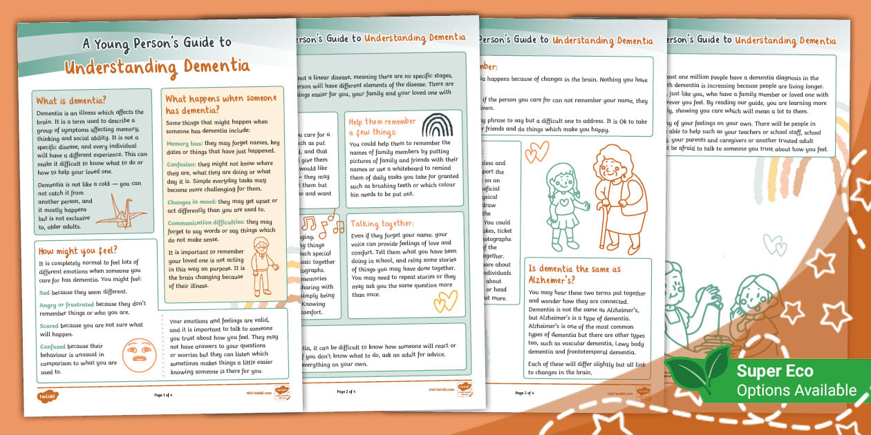 A Young Person's Guide to Understanding Dementia