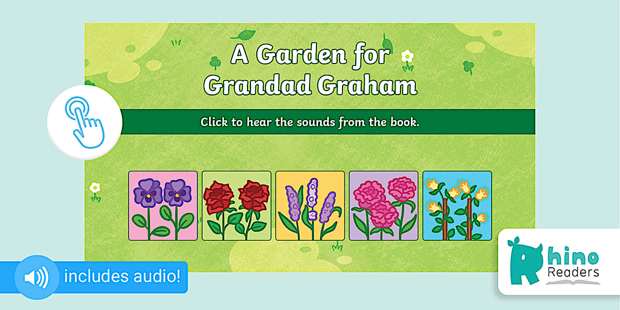 A Garden for Grandad Graham - Look and Listen Activity