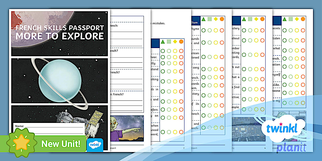 👉 KS2 French Transition - PlanIt Skills Passport