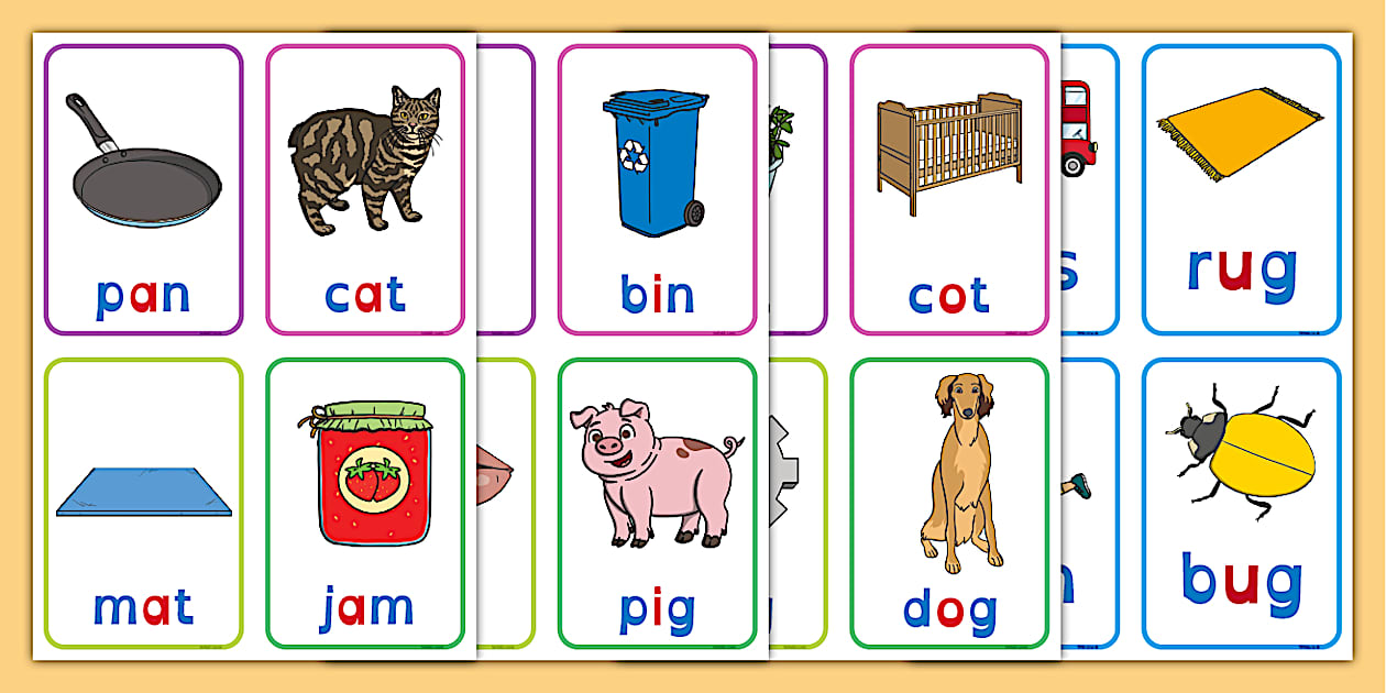Dyslexia CVC Words (teacher made) - Twinkl
