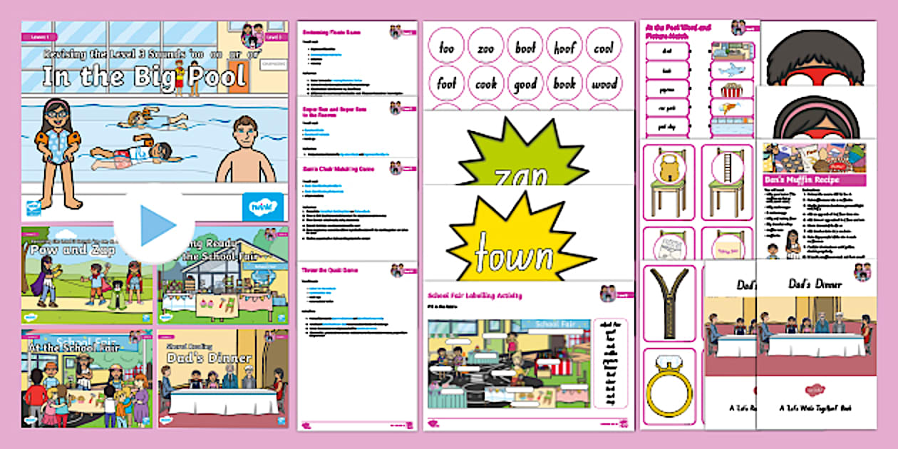 Level 3 Phonics Revision Pack | Phonics (teacher made)