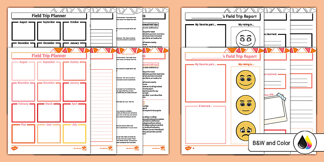 Homeschool Field Trip Planner | Resources | Twinkl USA