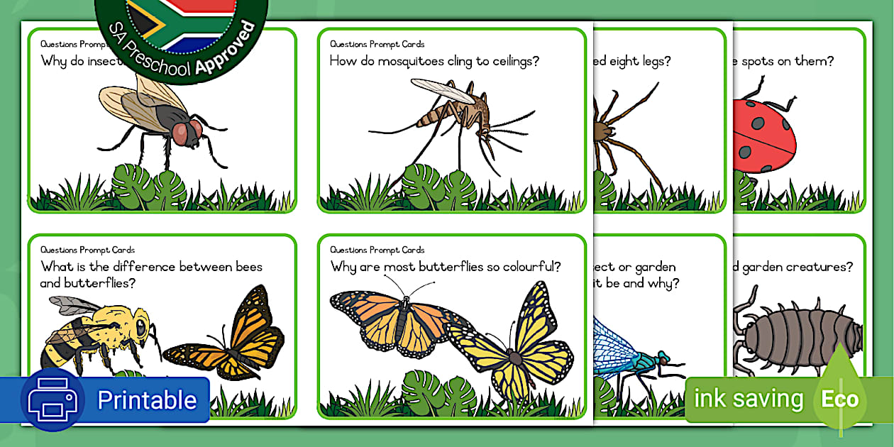 Explore our Preschool Insect Theme Printables and Activities