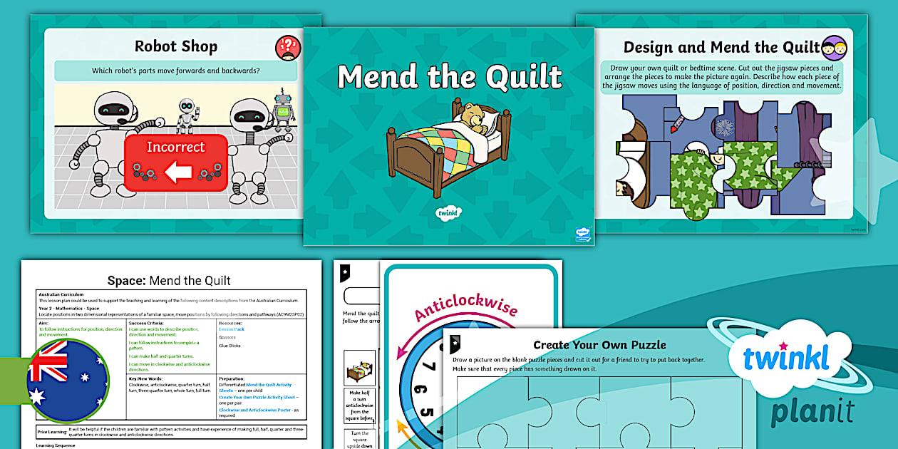 Year 2 Space: Position, Direction and Movement Lesson 1