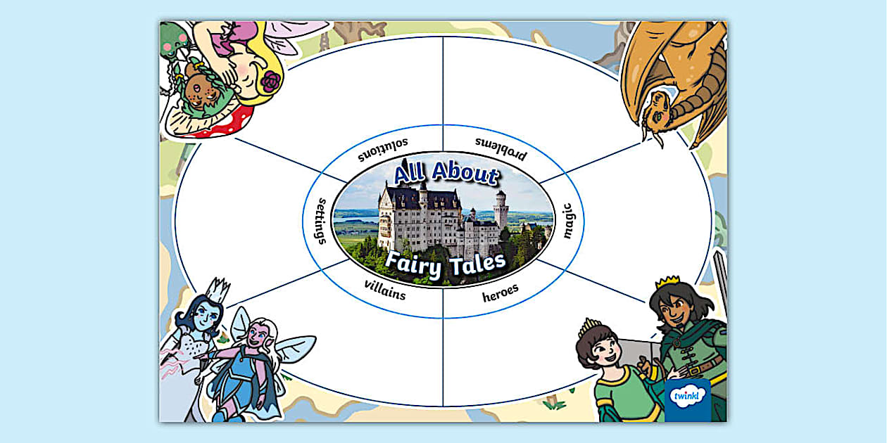 All About Fairy Tales Around the Table - Twinkl