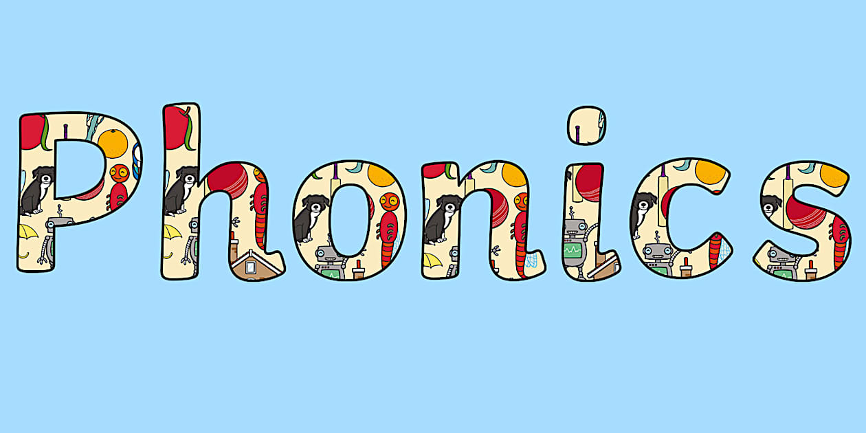 Twinkl Phonics Display Lettering - Twinkl