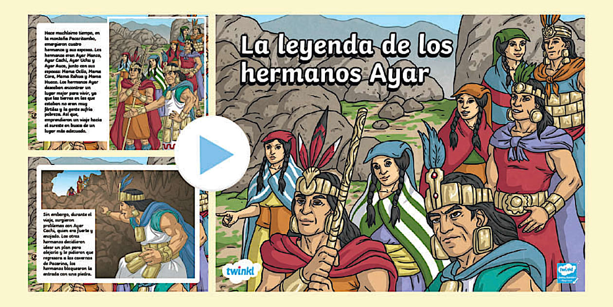 PowerPoint: La leyenda de los hermanos Ayar | Twinkl Perú