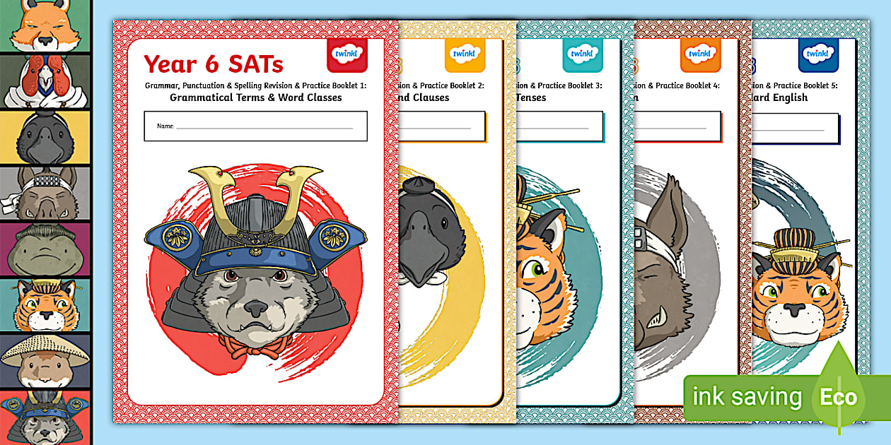 Grammar, Punctuation & Spelling Revision & Practice Booklets Bumper Pack