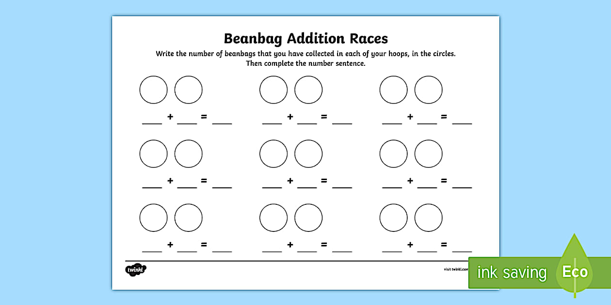 Addition Activity Worksheet | Primary Resources - Twinkl