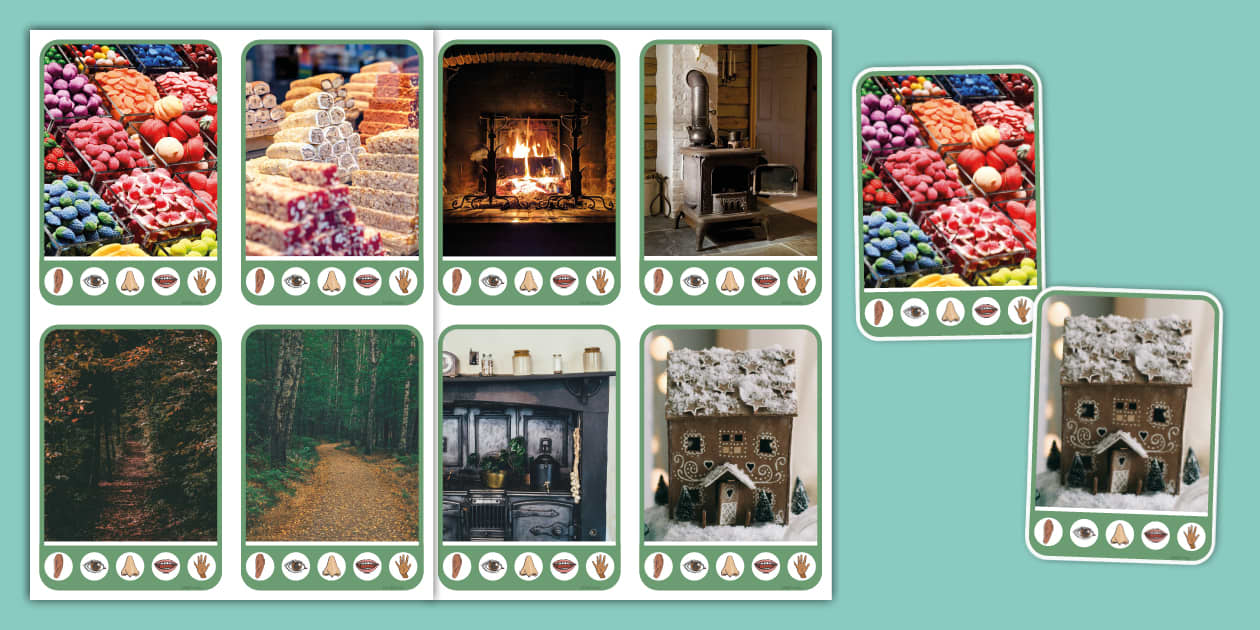 The Witch's House Setting Photo Prompt Cards