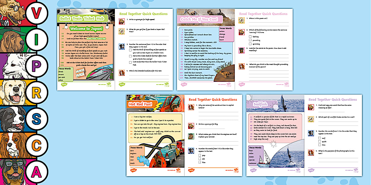 KS2 'Speed All About It!' Phonetically-Decodable 60-Second Reads ...