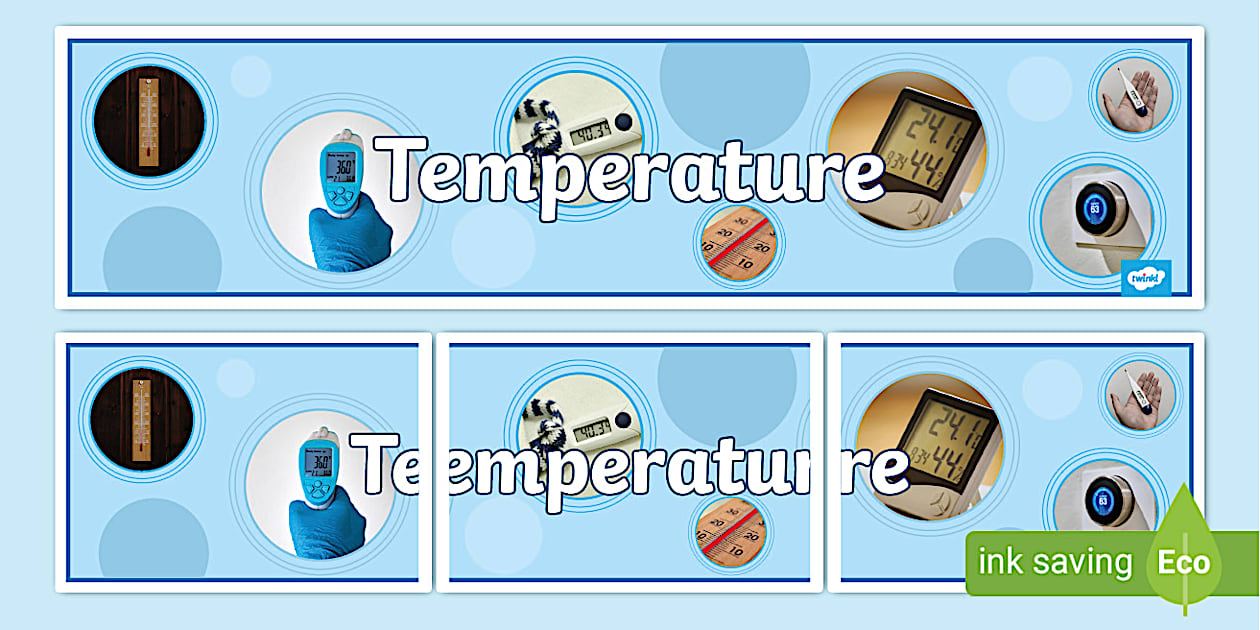 Temperature Display Banner