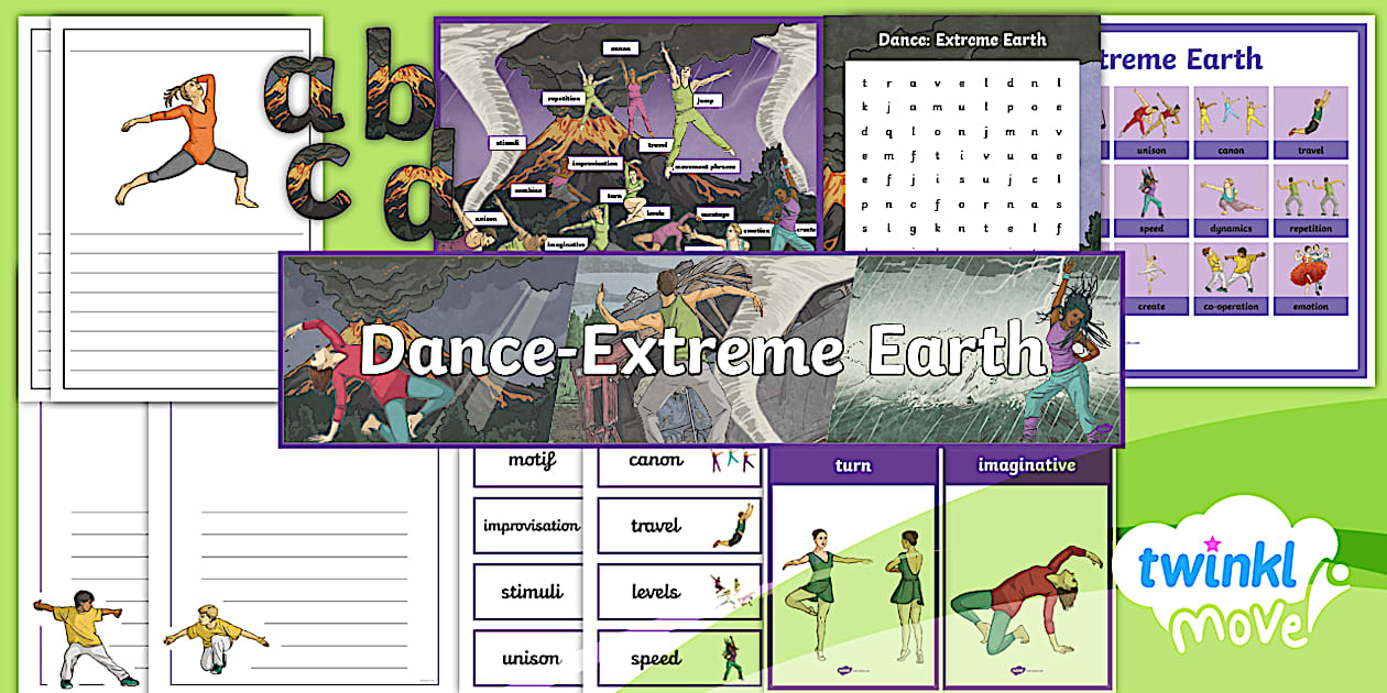 Twinkl Move - Year 3 Dance: Extreme Earth Additional Resources