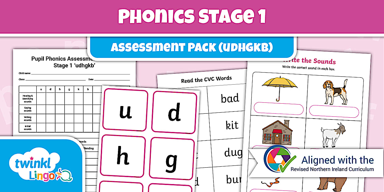 Phonics Stage 1 Assessment Pack (udhgkb)