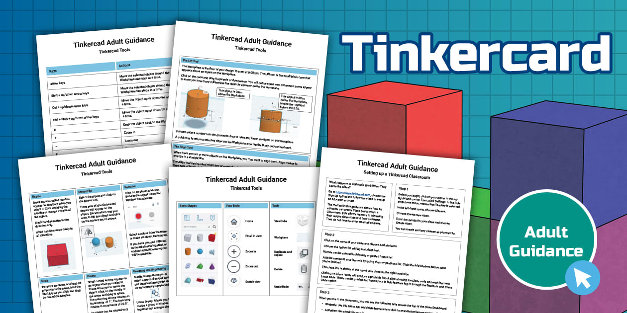 Tinkercad Adult Guidance