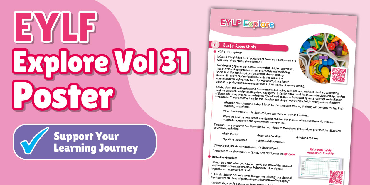 EYLF Explore Vol 31