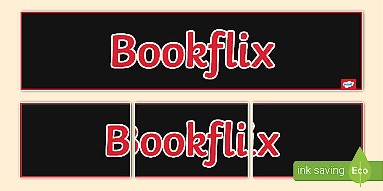 Bookflix Display Banner (Teacher-Made) - Twinkl