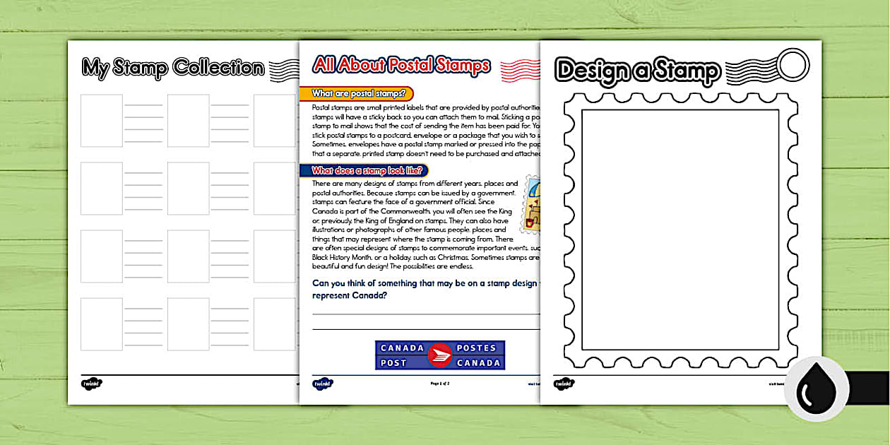 All About Stamps Activity Pack (Teacher-Made) - Twinkl