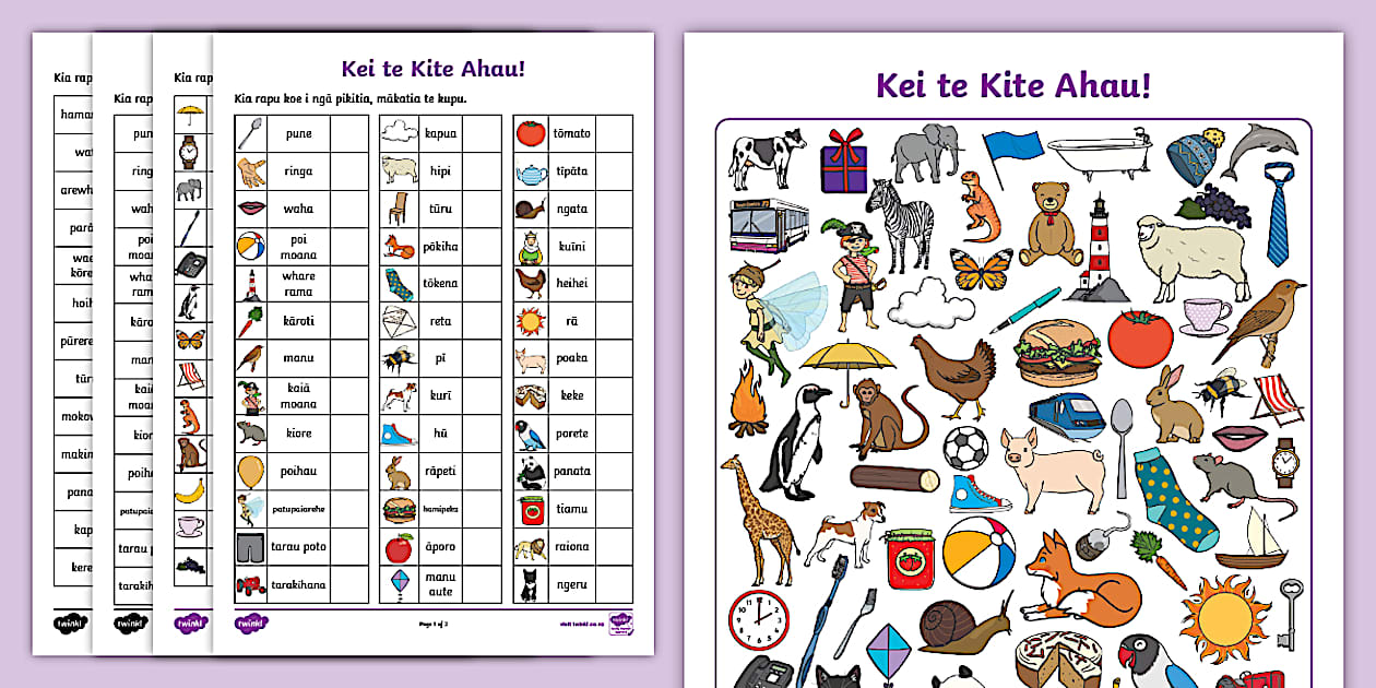 Kei te kite ahau! (Teacher-Made) - Twinkl