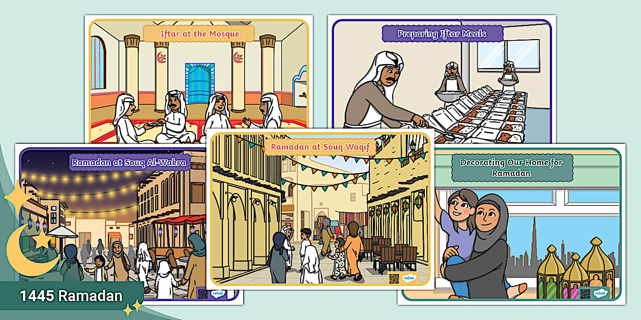 Ramadan in Qatar Display Posters | Ramadan Posters