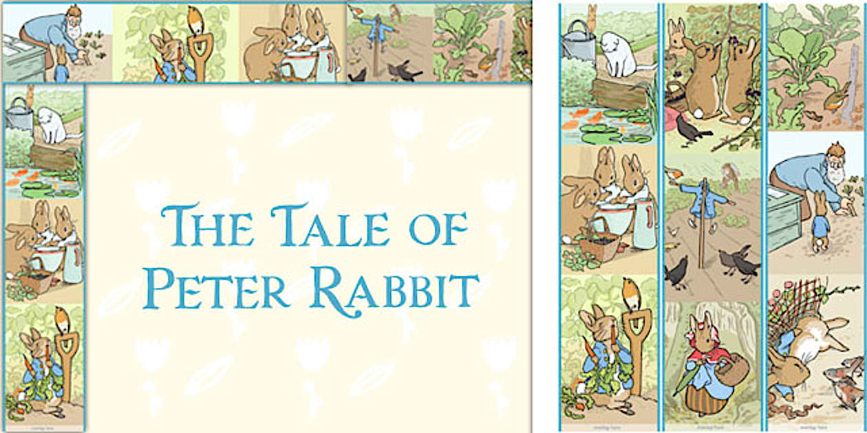 The Tale of Peter Rabbit Display Borders - Twinkl