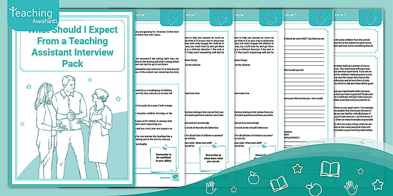Teaching Assistant Interview Tasks & Questions Resource Pack