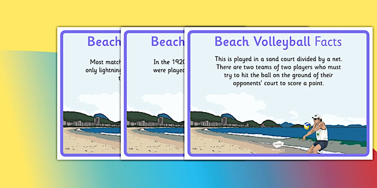 Rio 2016 Olympics Beach Volleyball Display Facts