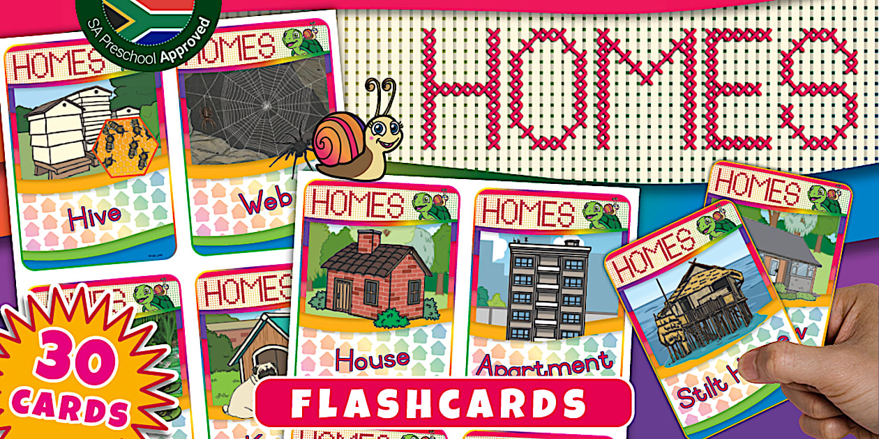 Preschool: Homes - Flashcards
