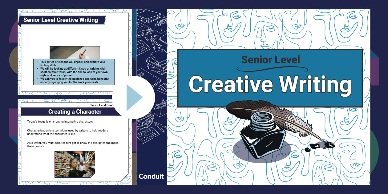 Senior Level Creative Writing: Creating a Character - Twinkl