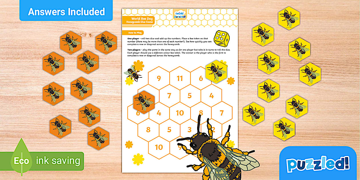 Honeycomb Challenge - Twinkl Puzzled (l'enseignant a fait)