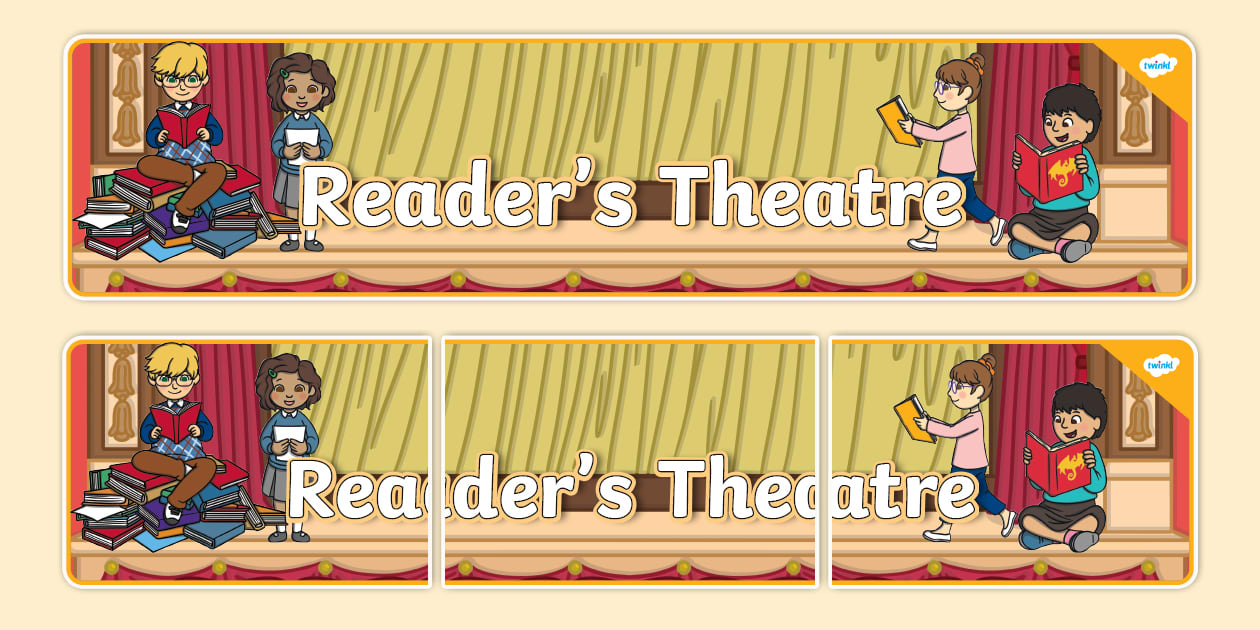 Reader's Theatre Display Banner (Teacher-Made) - Twinkl