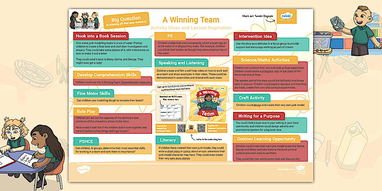 A Winning Team | Activity Ideas and Lesson Inspiration