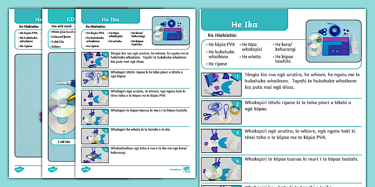 He Ika - He Mahi Toi (professor feito) - Twinkl