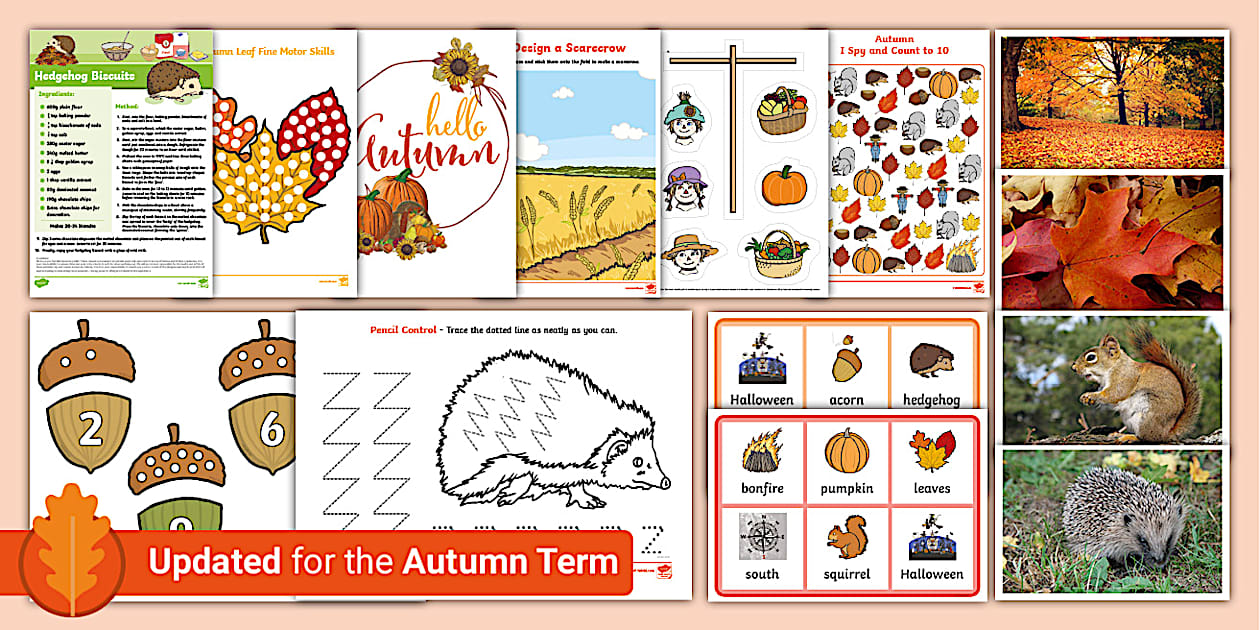 Autumn Resource Pack for Childminders (Teacher-Made)