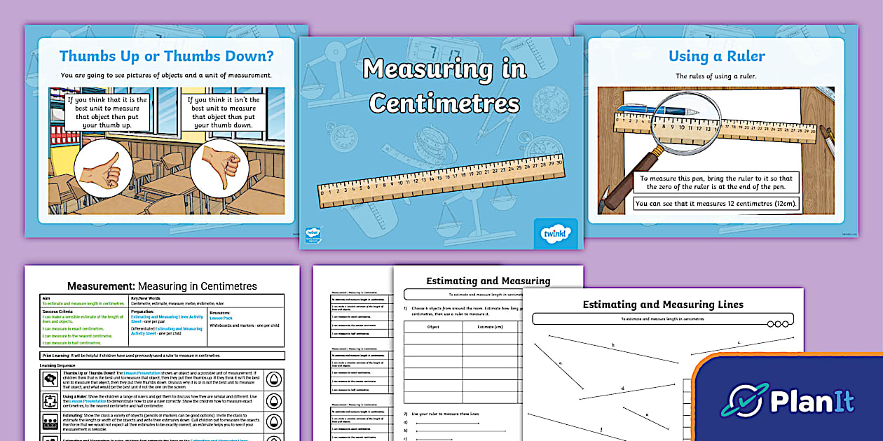 Year 3 Measurement: Length Lesson 1 - PlanIt Aus - Twinkl