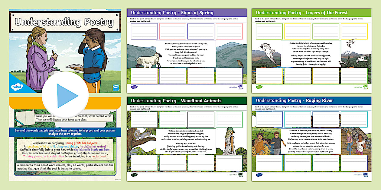 Understanding Poetry Teaching Pack | Twinkl Poetry| KS2