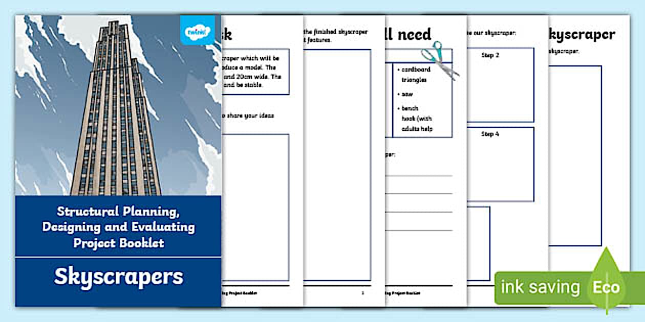 Structures Planning Designing and Evaluating a Skyscraper Booklet