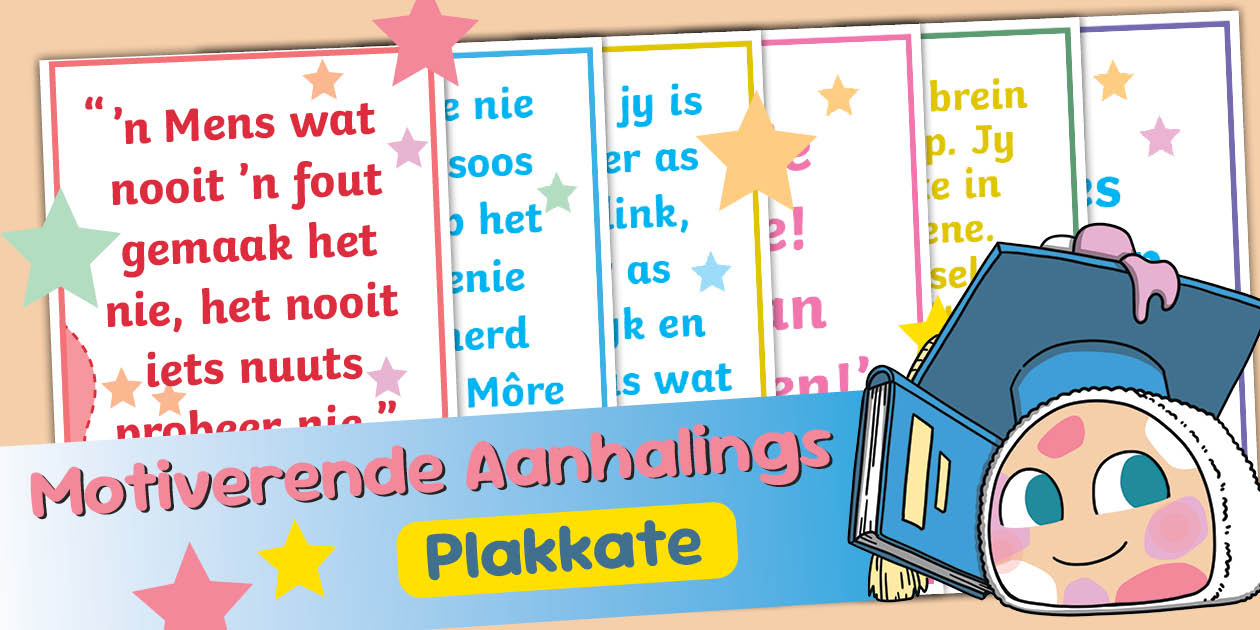 Personeelkamer - Motiverende Aanhalings - Plakkate